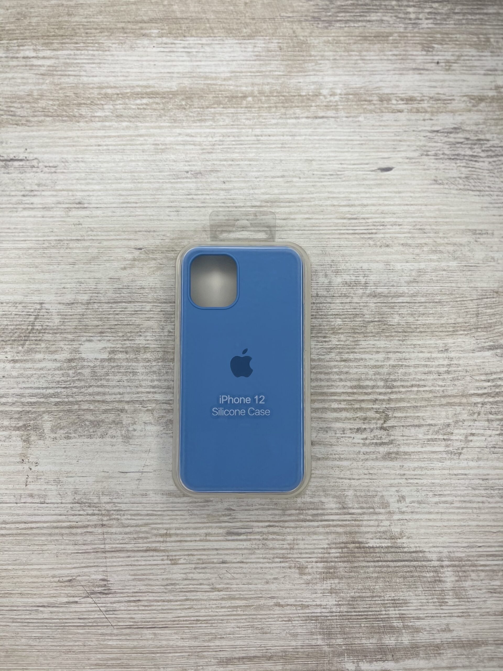 iPhone 12 mini Silicone Case Alcantara Olympic blue
